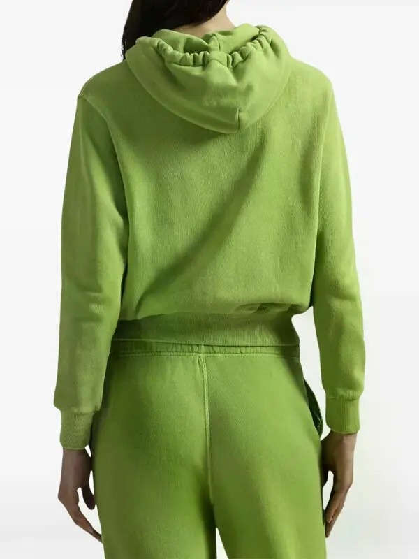 Polo Ralph Lauren Logo-embroidered Hoodie - Green