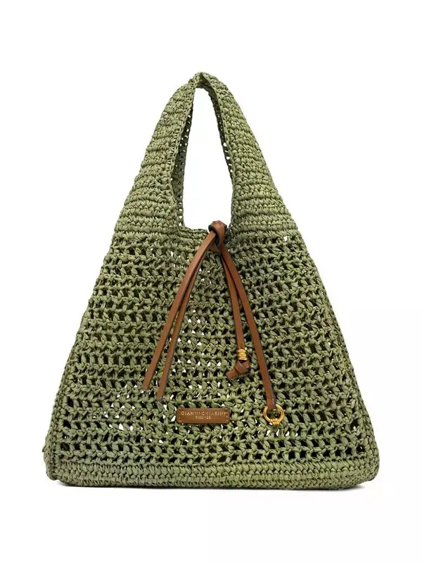 GIANNI CHIARINI Nefeli Drawstring Shoulder Bag