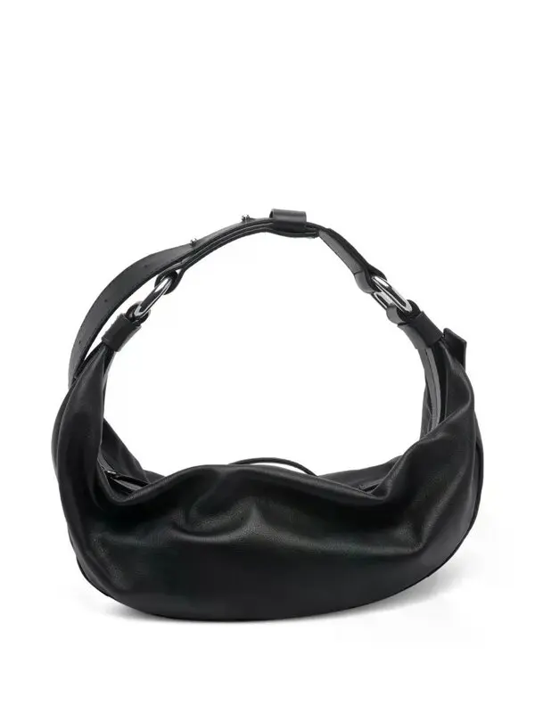 VIC MATIE Abigal Zip Leather Shoulder Bag