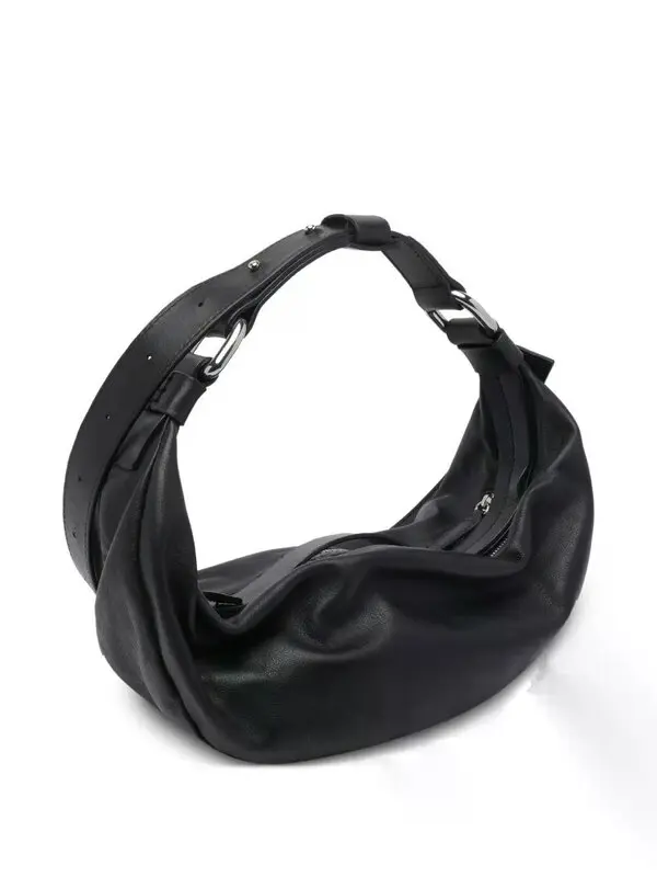 VIC MATIE Abigal Zip Leather Shoulder Bag