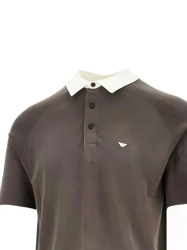 Emporio Armani Mag Collared Polo Shirt