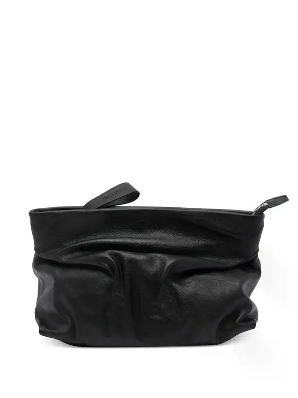 VIC MATIE Leather Travel Zip Shoulder Bag