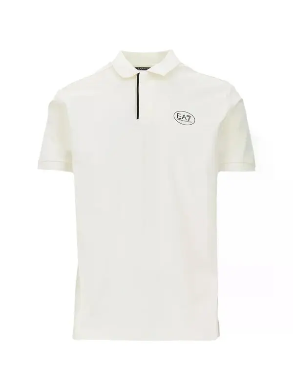 Emporio Armani Logo Polo - Neutrals