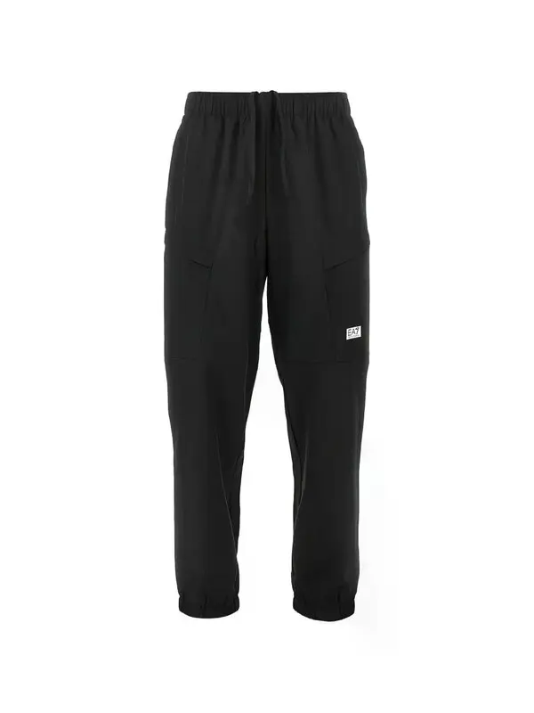 Emporio Armani Drawstring Track Pants - Black