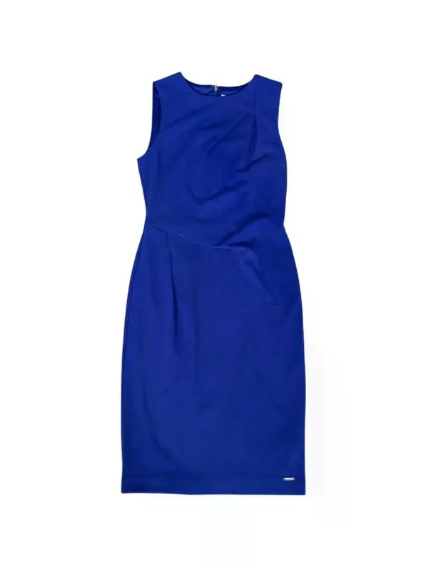 Calvin Klein Draped Mini Dress - Blue