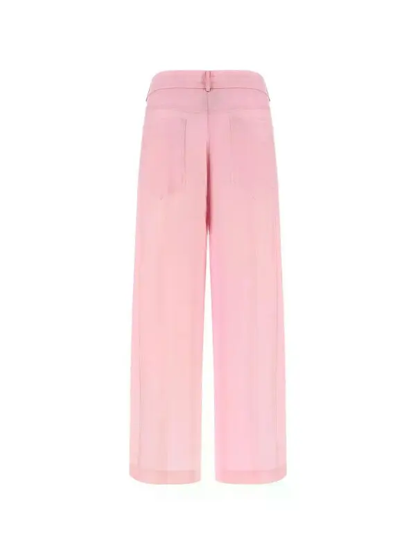 NUDE Drawstring Straight Trousers
