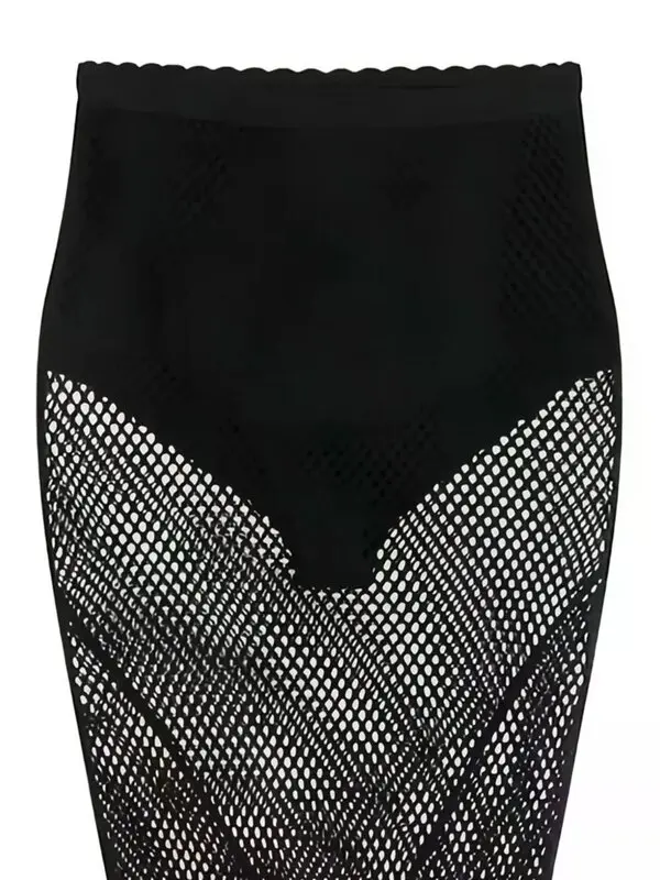 Givenchy Kickback Ruffled Midi Skirt