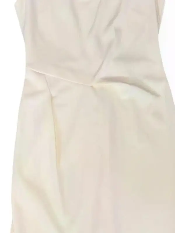 Calvin Klein Draped Sleeveless Dress - Neutrals