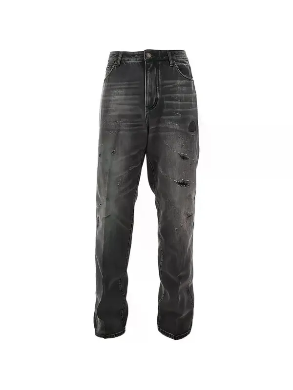 Emporio Armani J22 Ripped Jeans - Grey
