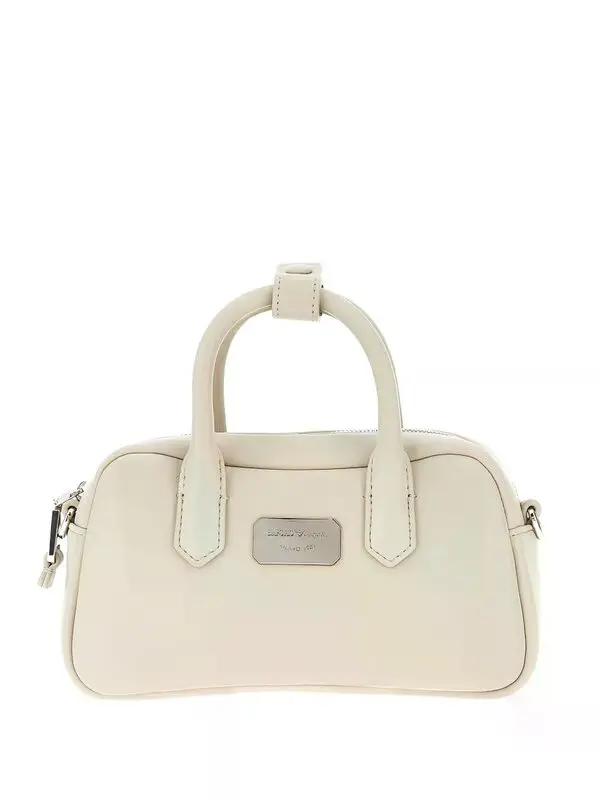 Emporio Armani Bauletto Top-handle Mini Bag - Neutrals