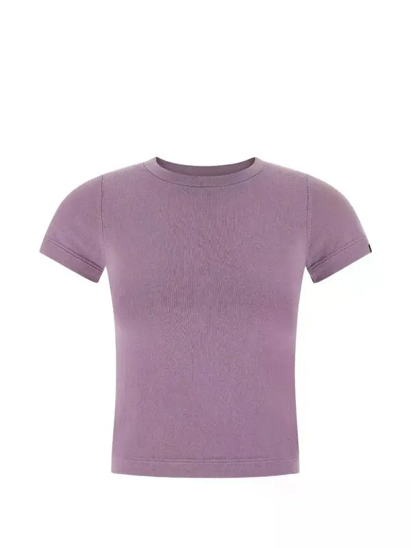 EXTREME CASHMERE X N°292 America Crew-neck T-shirt - Purple