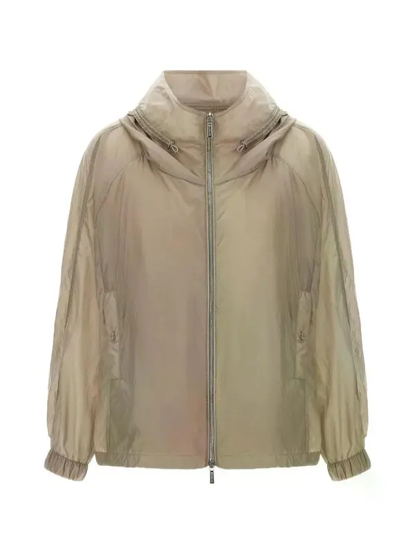 MOORER Lumina Windbreaker - Neutrals