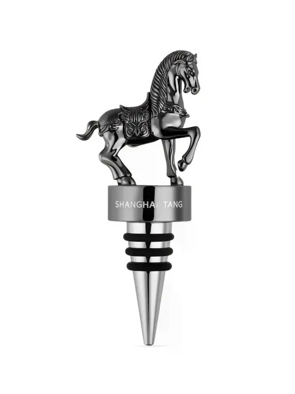 Shanghai Tang Tang Horse Wine Stopper - Grey