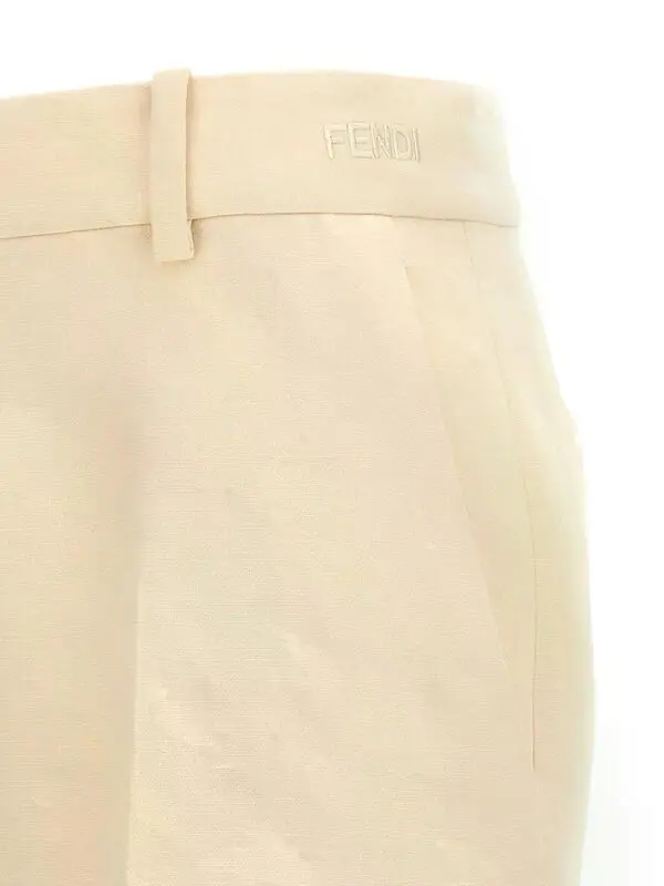 Fendi Pleated Trousers