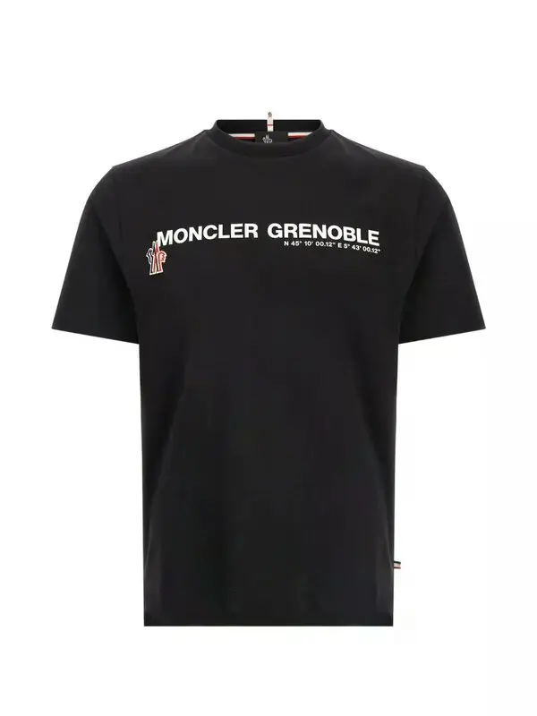Moncler Logo-print T-shirt - Black