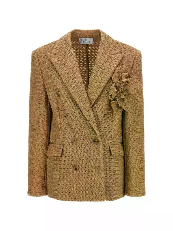 Giuseppe Di Morabito Braided-flower Blazer