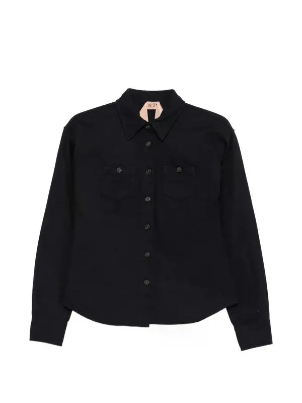 N°21 Buttoned Pocket Shirt - Blue
