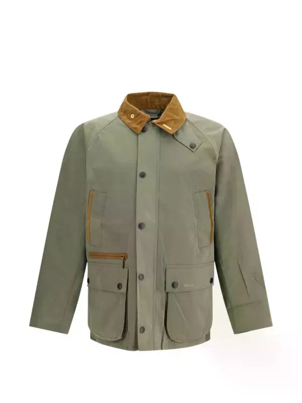 Barbour Button Corduroy-collar Jacket
