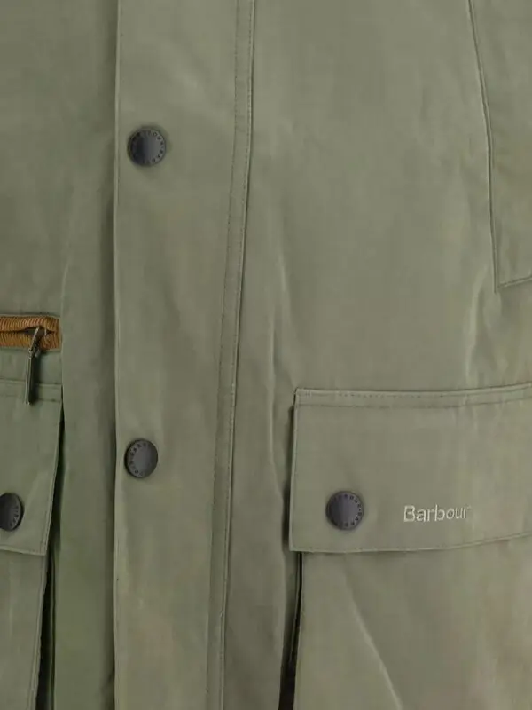 Barbour Button Corduroy-collar Jacket