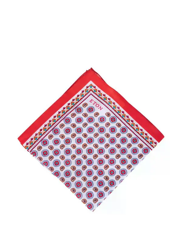 Eton Patterned Pocket Square