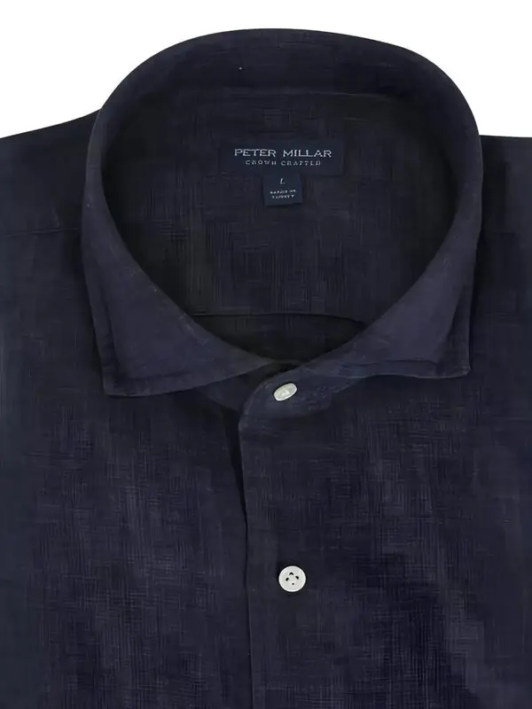 Peter Millar Astino Lino Shirt - Blue