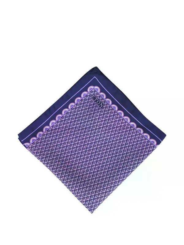 Eton Patterned Pocket Square