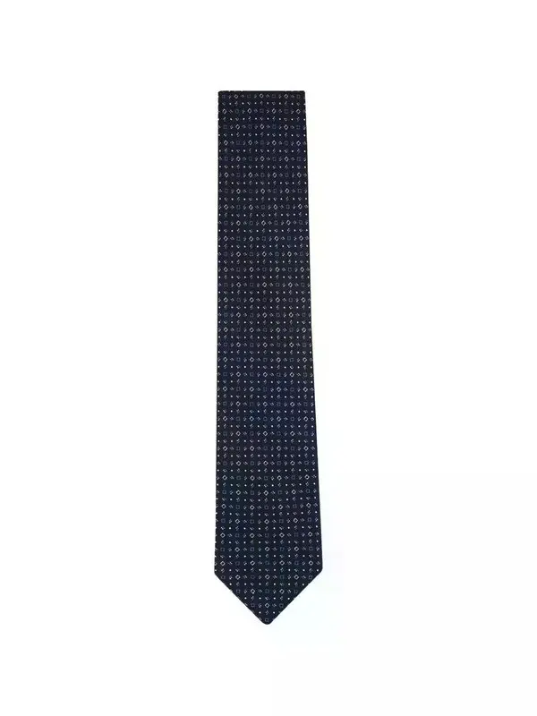 Brioni Geometric-patterned Tie