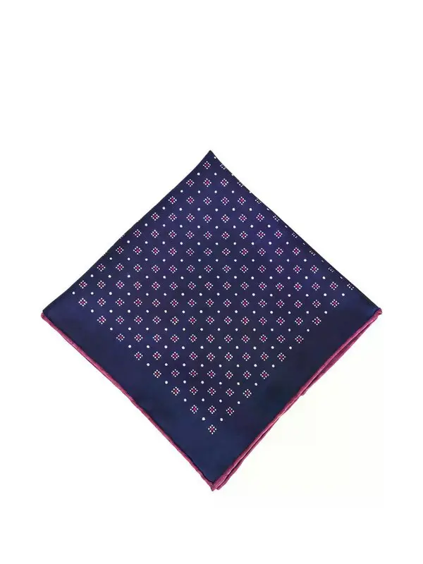 Brunello Cucinelli Polka Dot Pocket Square