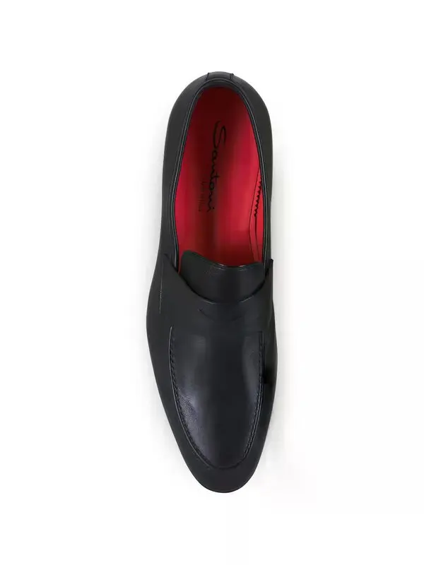 Santoni Slot Penny Loafers