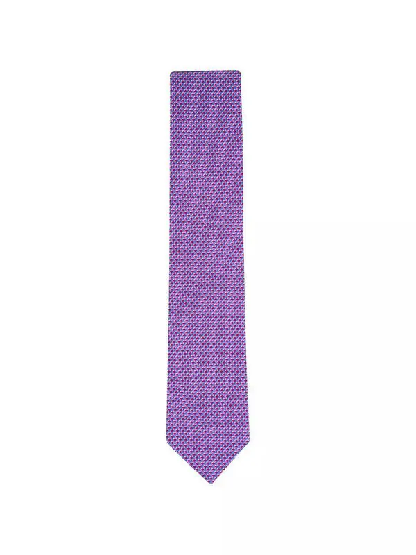 Eton Geometric-print Tie