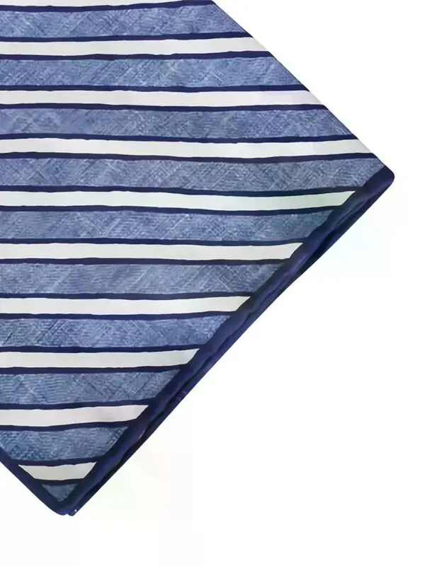 Brunello Cucinelli Striped Pocket Square