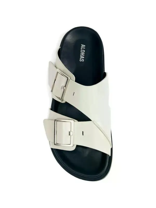 ALOHAS Alba Buckle Strap Slides