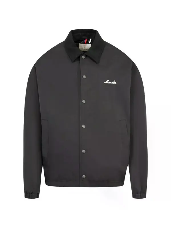 Moncler Arinell Logo Shirt Jacket - Black