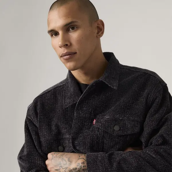 LEVI'S Relaxed Fit Corduroy Trucker Jacket