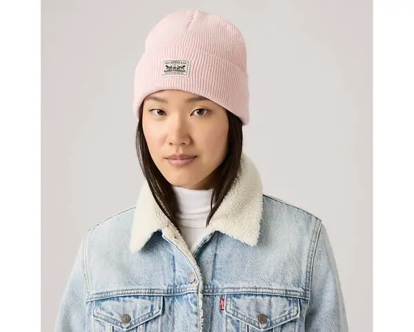 LEVI'S Backpatch Beanie - Zephyr