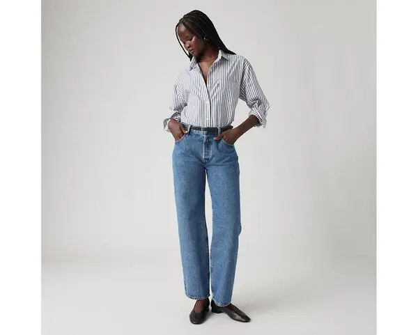 LEVI'S 501 ‘90s Ankle Jeans - Shout Out Stone