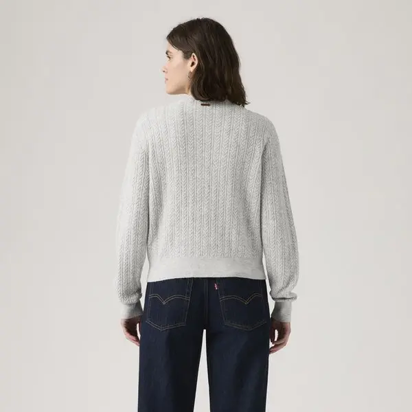 LEVI'S Supersoft Crewneck Cardigan