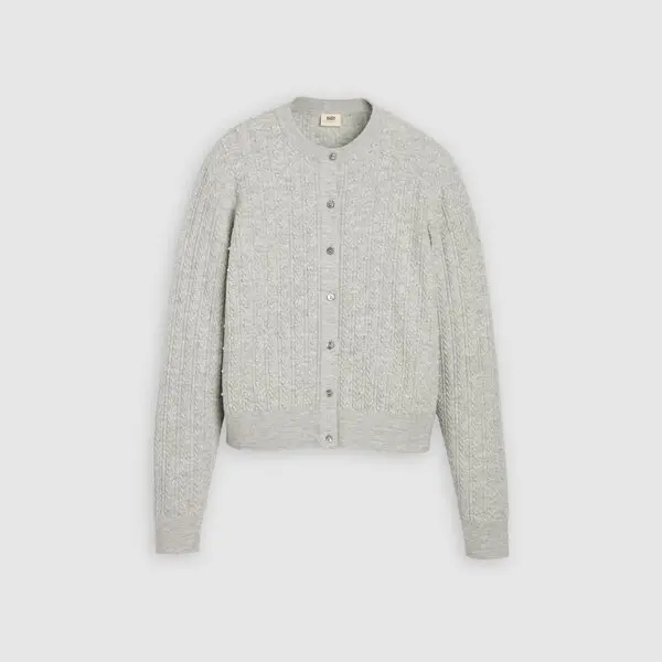 LEVI'S Supersoft Crewneck Cardigan