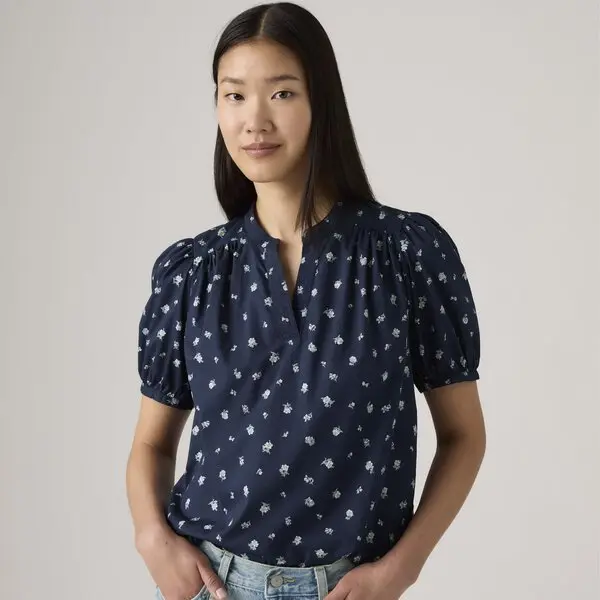 LEVI'S Amelie Poplin Blouse