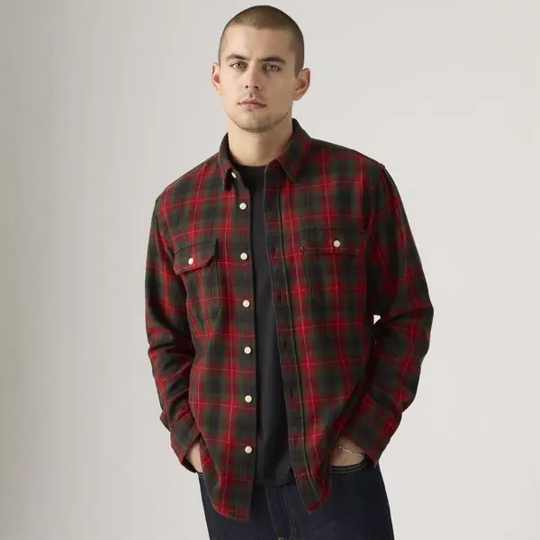 LEVI'S Jackson Worker Flannel Overshirt