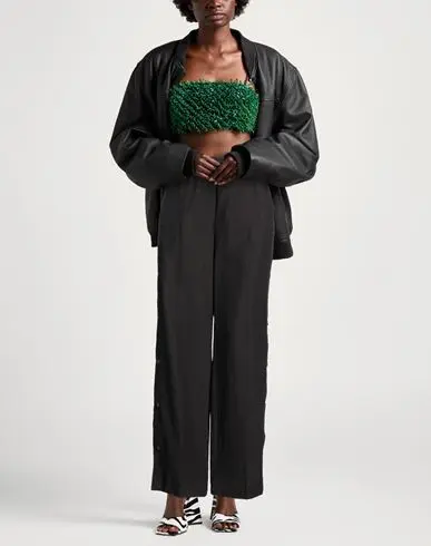 DEPARTMENT 5 Wide-leg Woven Pants - Black