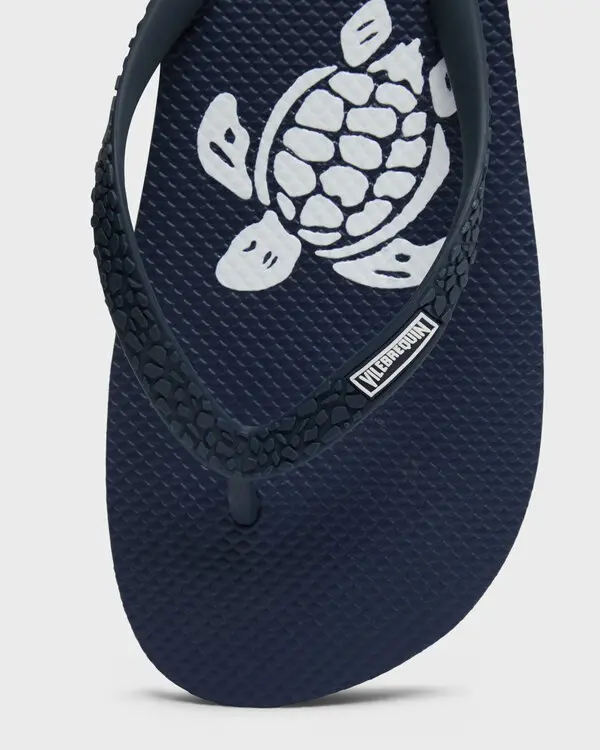 Vilebrequin Turtle Print Flip-flops