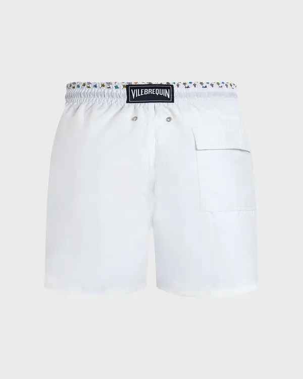 Vilebrequin Bicolor Micro Ronde Des Tortues Swim Shorts