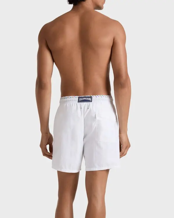 Vilebrequin Bicolor Micro Ronde Des Tortues Swim Shorts