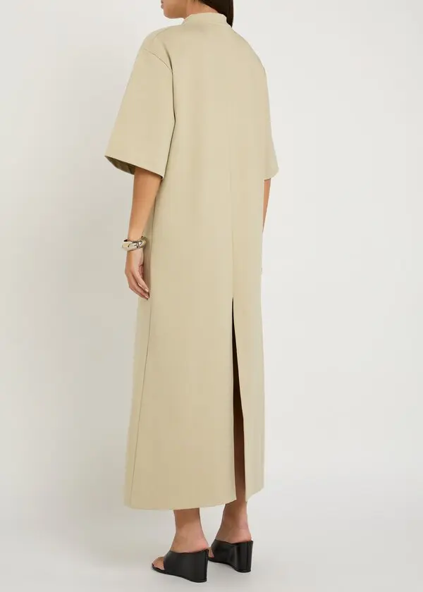 Wardrobe.NYC Cotton-blend Maxi T-shirt Dress