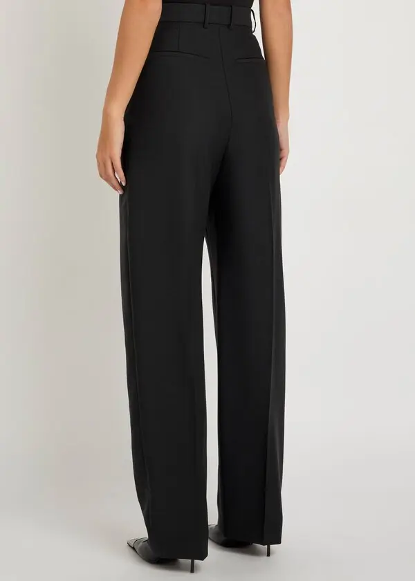 Wardrobe.NYC Straight-leg Mohair-blend Trousers