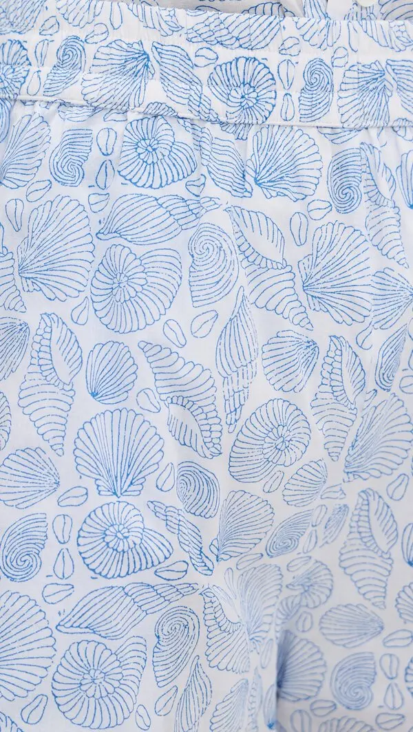 MAREA Ava Seashell Print Shorts