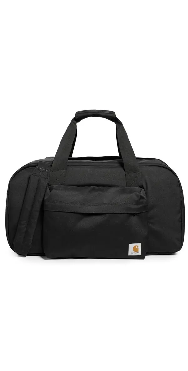 Carhartt Work In Progress Canvas Duffle Bag - Black