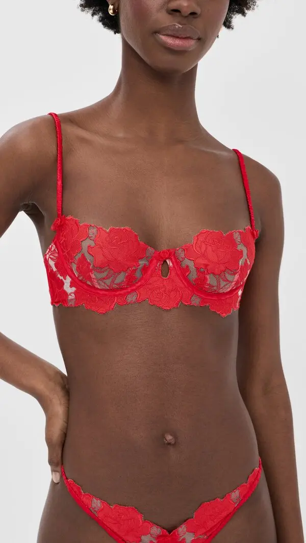 For Love & Lemons Love Is A Rose Underwire Bra