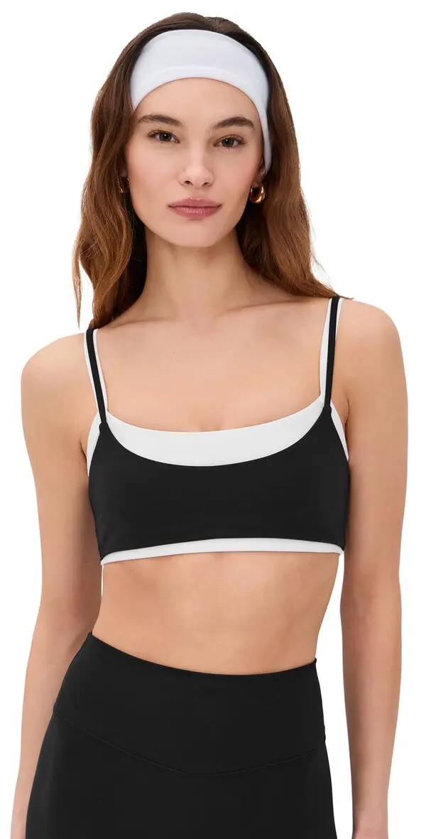 FORM Layered Bra - Black